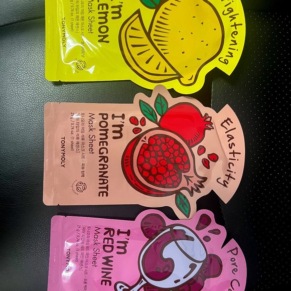Tonymolly | Skincare | Tonymolly Sheet Masks Variety Pack Of 3 | Poshmark